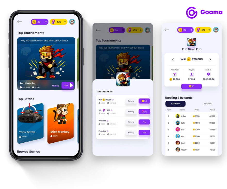 Gamify Your App | Best Gamification Platform | Goama