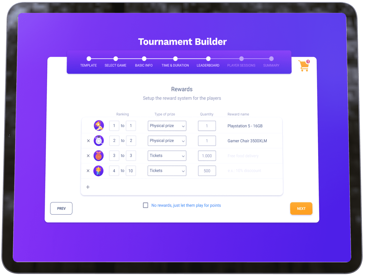 Add Games to my App | Goama Tournament Builder for companies